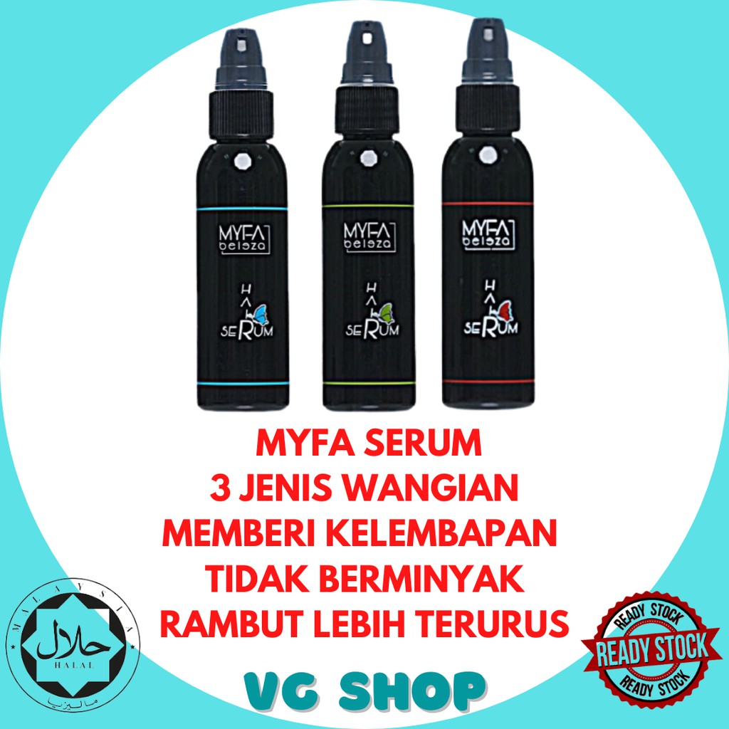 Myfa Serum Belleza Serum Rambut 65ml Untuk Rambut Gugur dan Bercabang | Shopee Malaysia