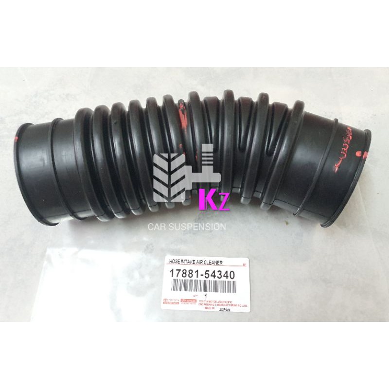 TOYOTA SURF LN130 2.4L AIR CLEANER HOSE / INTAKE HOSE NO1 1989 LN108 ...