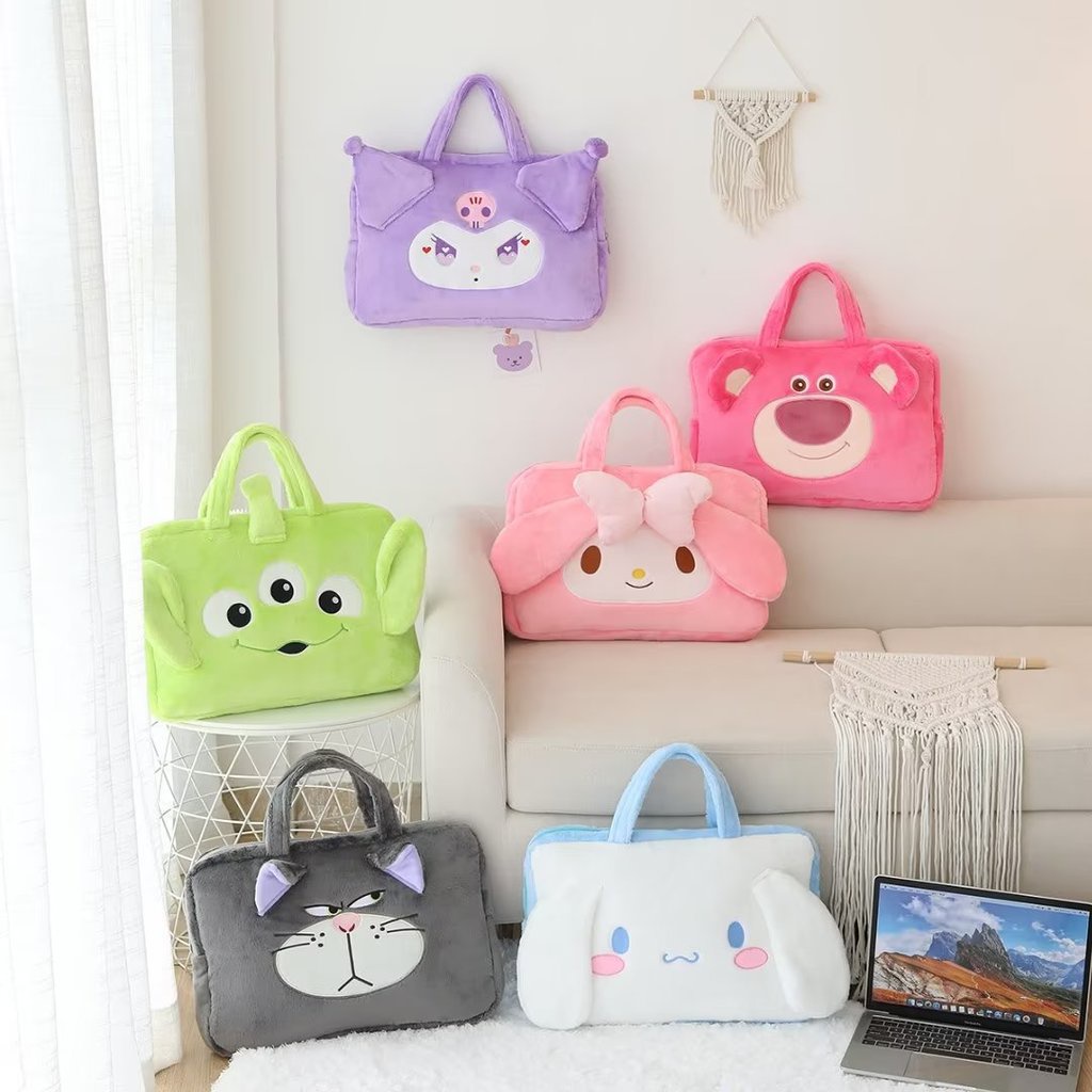 Cute Cartoon Kuromi Laptop Bag Carrying Case 45x31cm Slim Computer ...