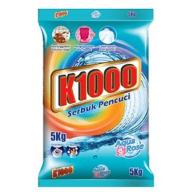 K1000 DETERGENT POWDER - AQUA ROSE 5kg | Shopee Malaysia