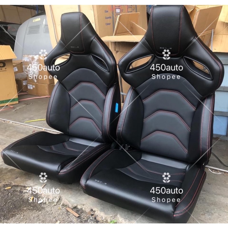 SSCUS SPORT SEAT UNIQ BLACK / WIRA WAJA SATRIA PERSONA MYVI VIVA ALZA ...