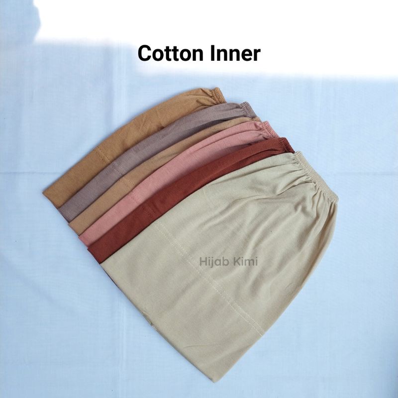 Inner cotton Hijab Kimi | Inner basic | Inner hijab | Inner is cool ...