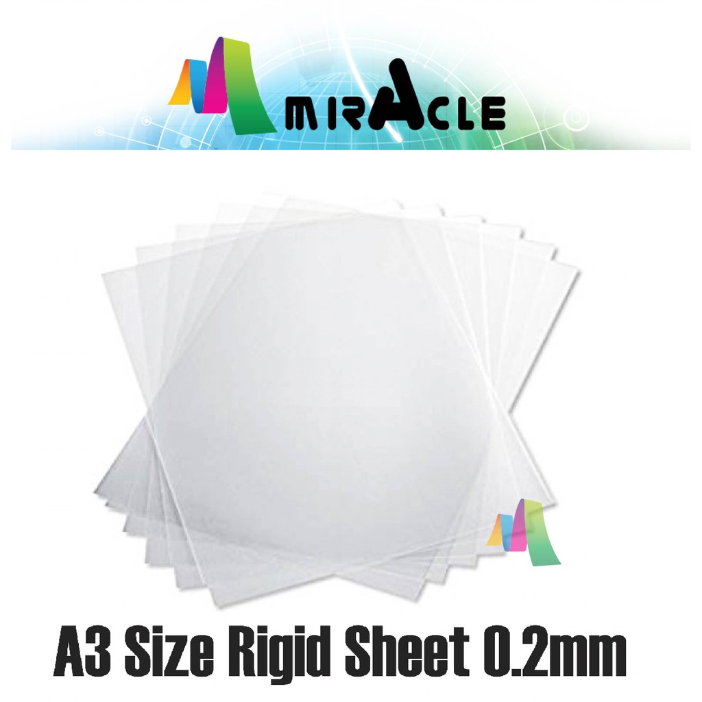 Plastic Sheet Cover / Rigid Sheet / Multipurpose Transparent Binding ...