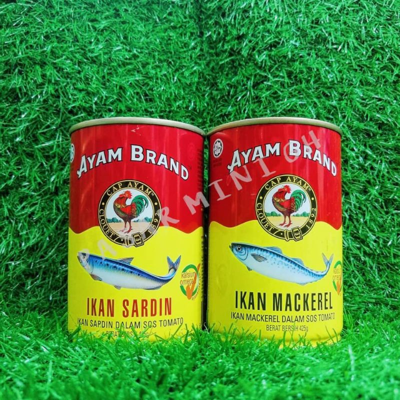 AYAM BRAND MACKEREL/SARDINES 425g | Shopee Malaysia