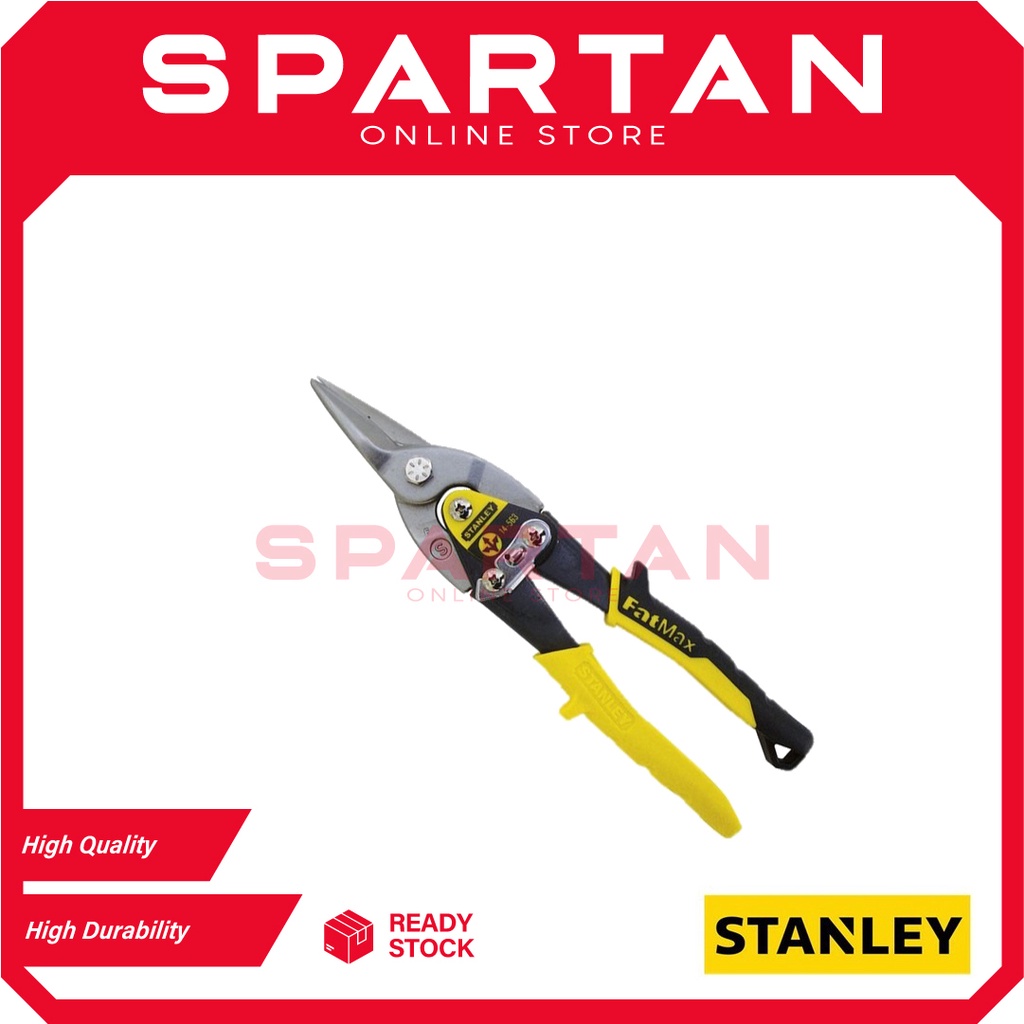 STANLEY Fatmax 10" Zinc Cutter Aviation Snips Straight Cut 14-563 ...