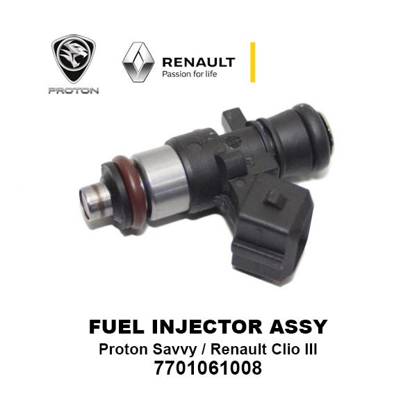 Original Proton Renault [7701061008] Fuel Injector Assy - Proton Savvy ...