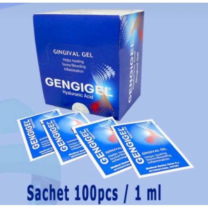 Gengigel Hyaluronic acid - Exp Date 10/2025 (1ml/sachet) (3/5/10 packs ...