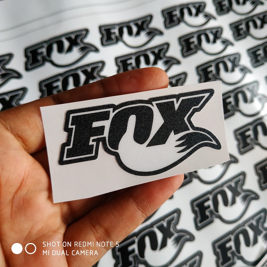 Fox Stickers/Bicycle Stickers, Motorcycles, Helmets Etc | Shopee Malaysia