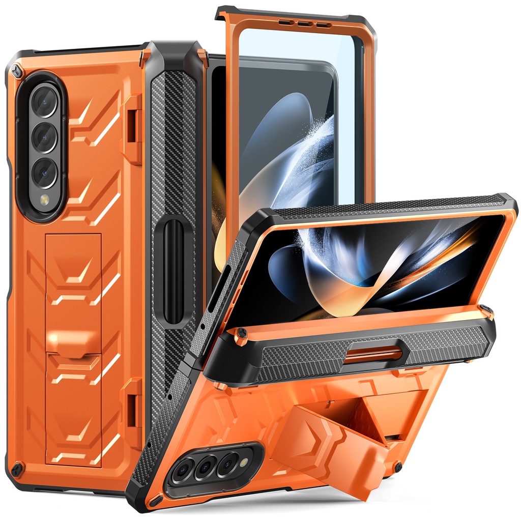 Samsung ZFold 4 ZFold 3 ZFold 5 mobile phone case, all inclusive fall ...