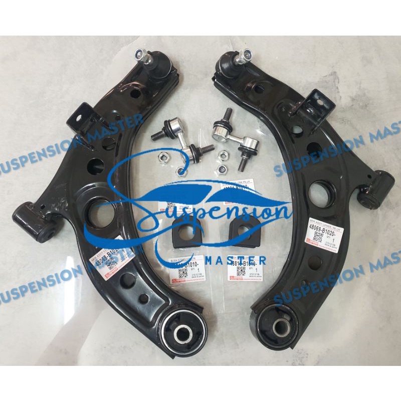 6 IN 1SET - FRONT LOWER ARM / STABILIZER BUSH /STABILIZER LINK ...