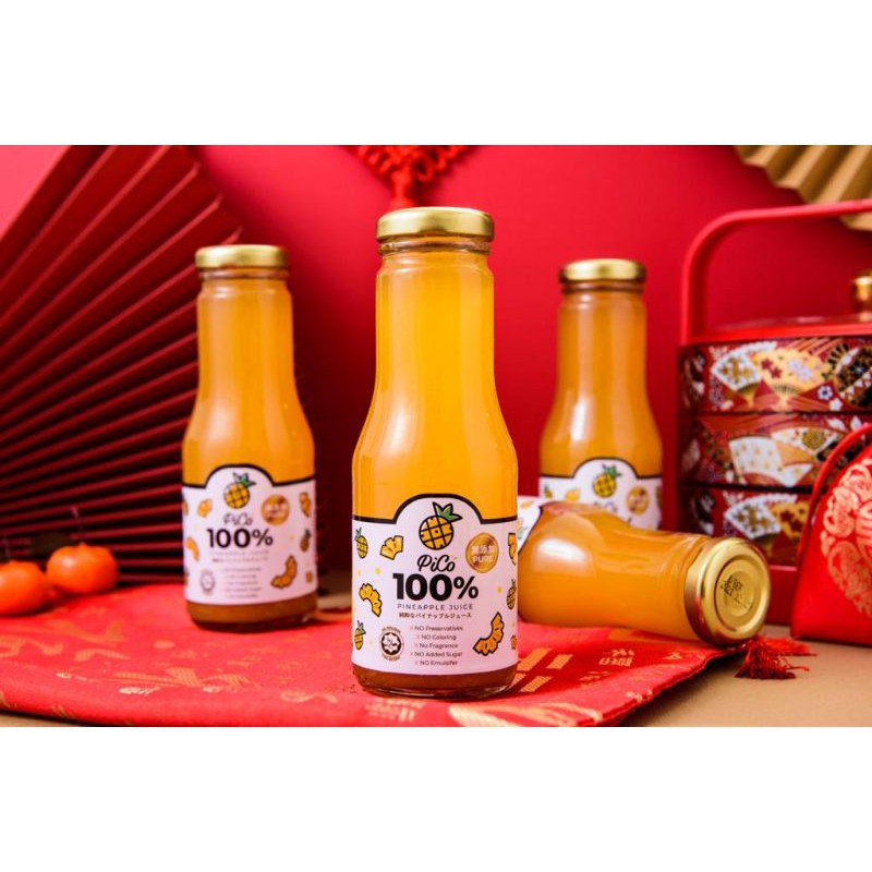 PICO 100% Pure Pineapple Juice 100% 纯天然黄梨汁 | Shopee Malaysia