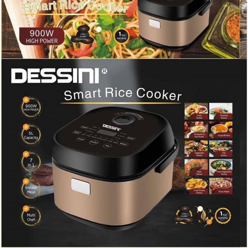 Dessini Smart Rice Cooker 5L | Shopee Malaysia