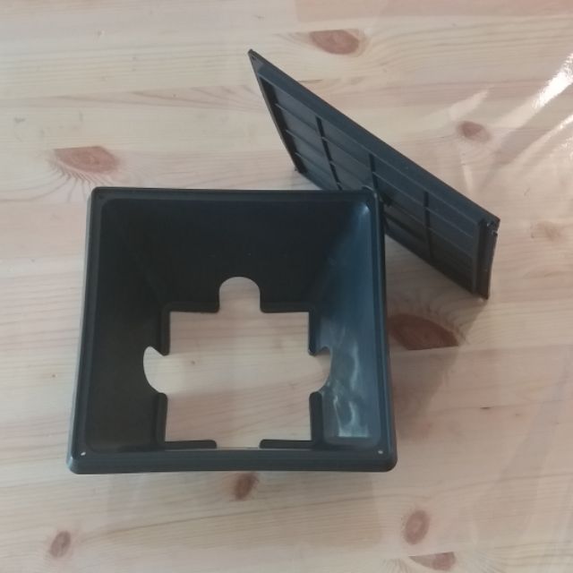 PVC Earth Chamber 7" x 7" complete with cover (Made In Malaysia ...