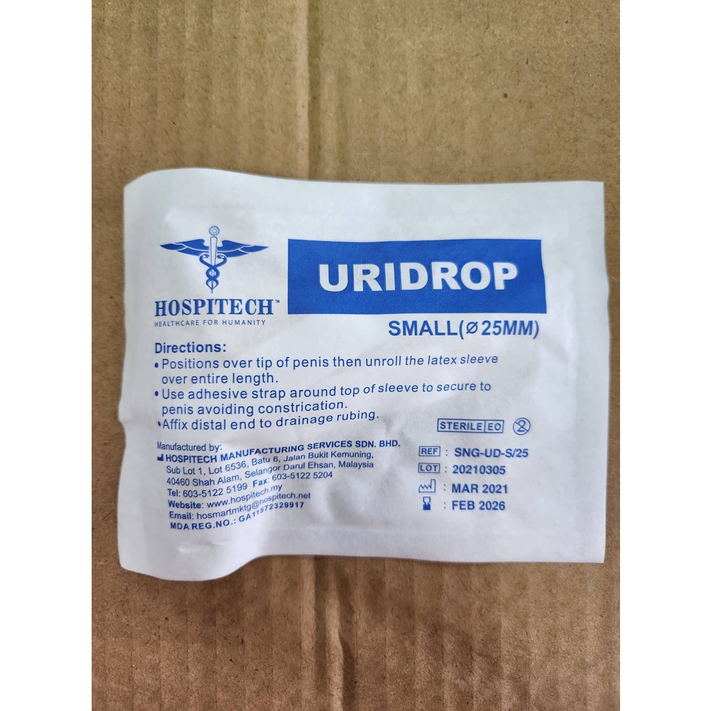 URIDROP Male External Catheter (condom catheter) S-25MM | Shopee Malaysia