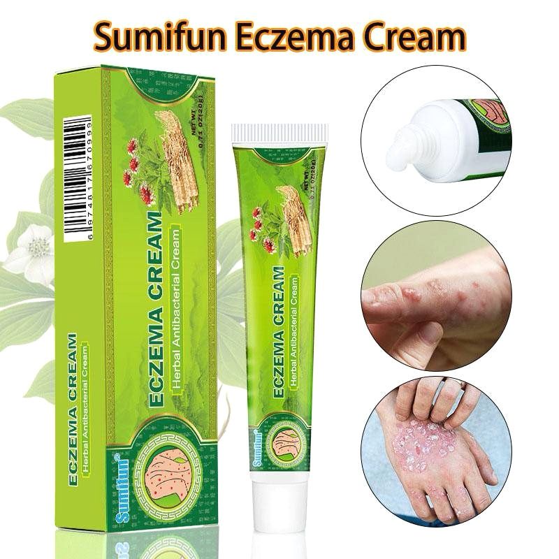 Sumifun Eczema Cream Herbal Antibacterial Cream Psoriasis Itchy Skin