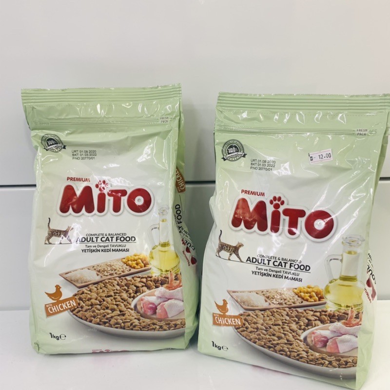🔥Premium🔥 MITO Chicken Premium Cat Food 1kg | Shopee Malaysia