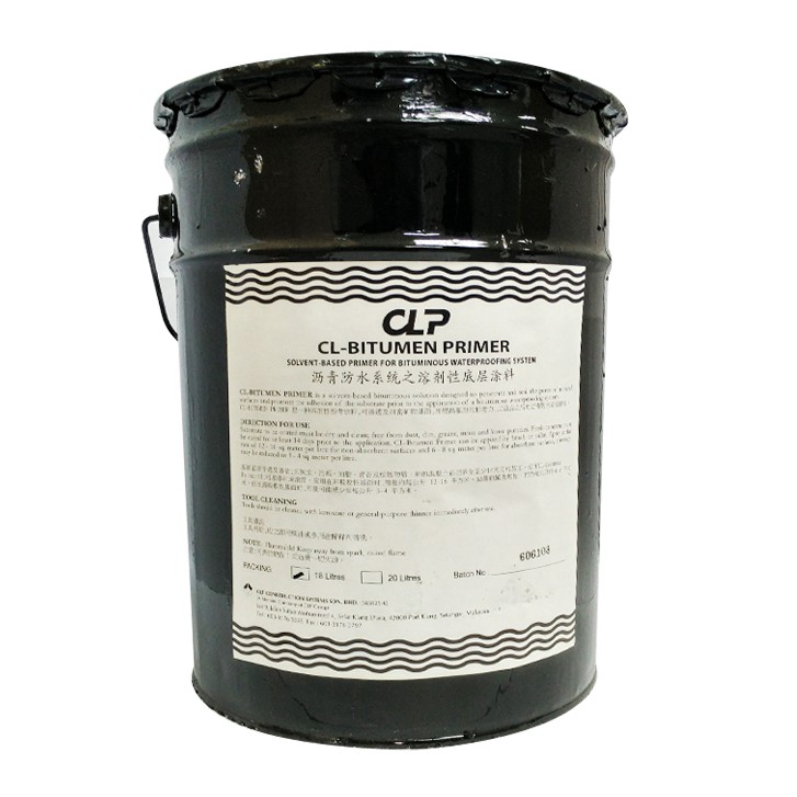 CL-BITUMEN PRIMER (4KG & 1KG REPACKED) Solvent Based Bituminous ...