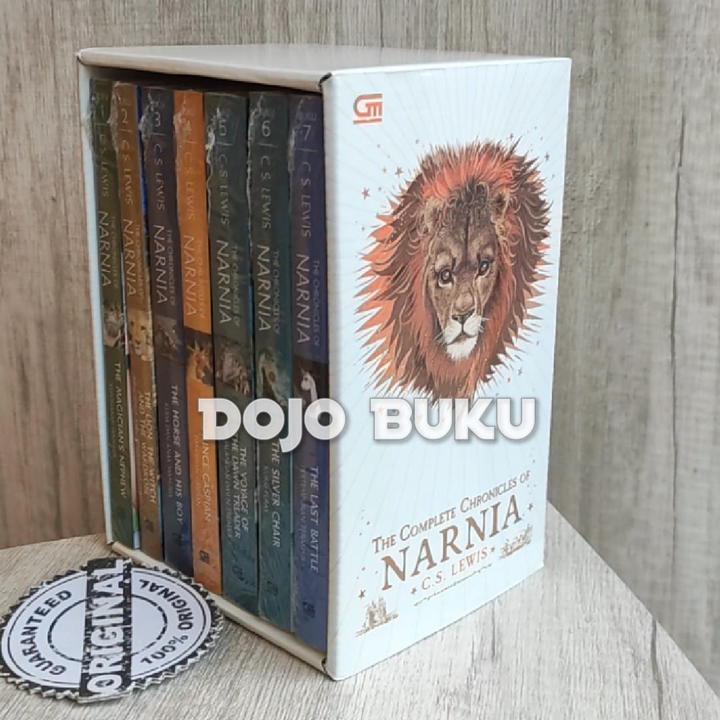 The Chronicles of Narnia Book SET 1-7 by C. S. Lewis (BONUS BOXSET ...