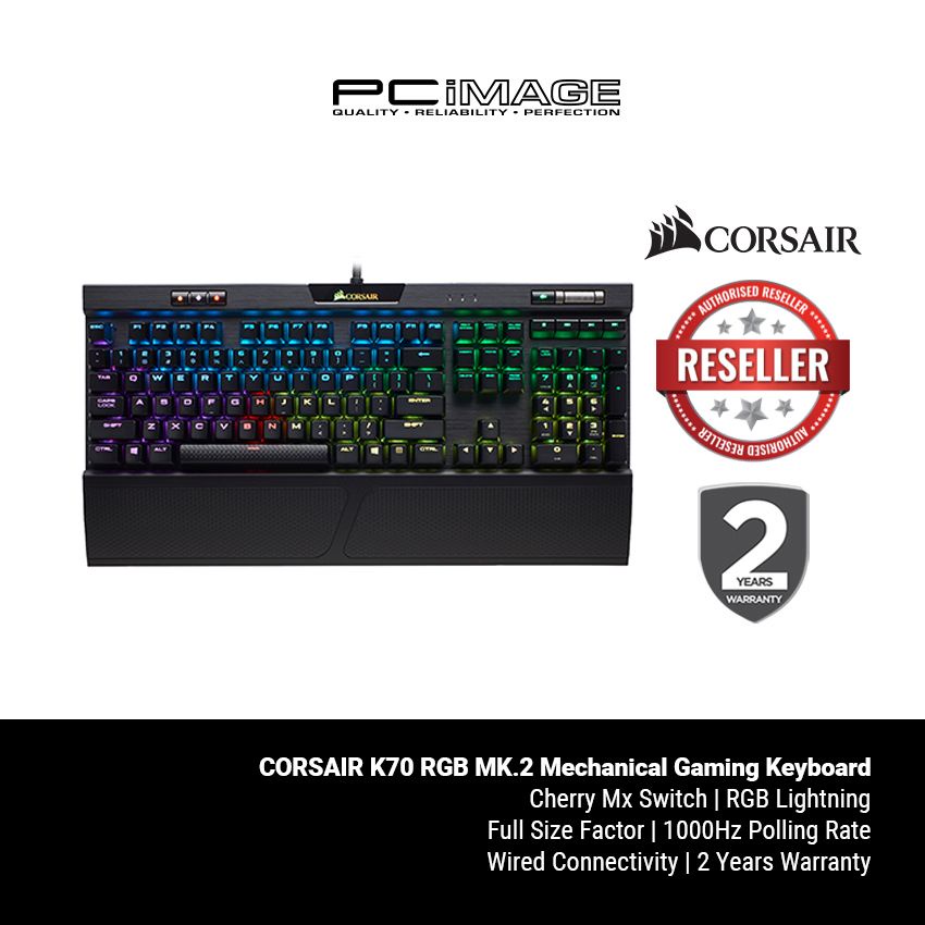 CORSAIR K70 RGB MK.2 Mechanical Gaming Keyboard | Shopee Malaysia
