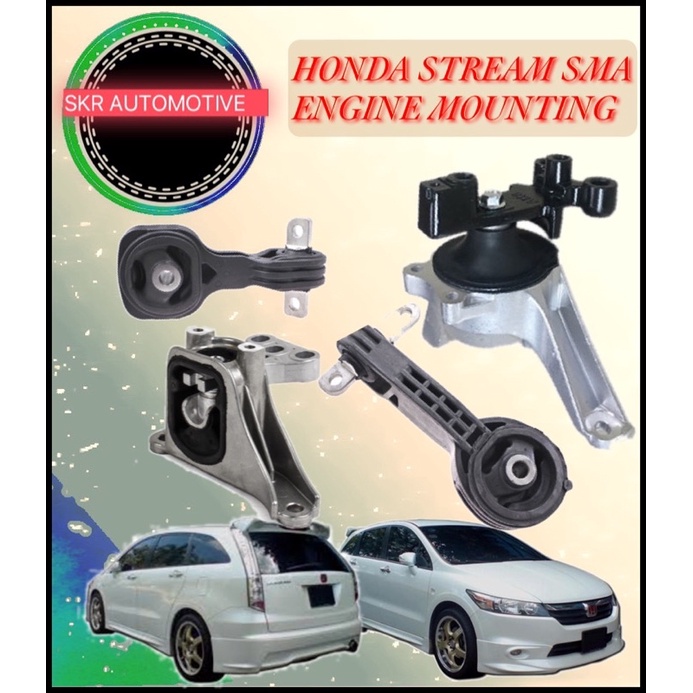 HONDA STREAM RN6 SMA ENGINE MOUNTING | Shopee Malaysia