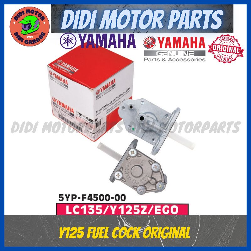 DIDI MOTORPARTS Y125 Fuel Cock Original💯 LC135/Ego Minyak Cock Original ...