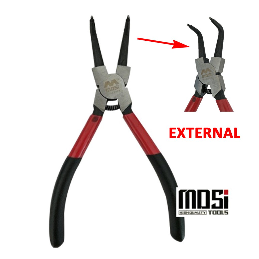 [READY STOCKS] MDSI 7" / 9" CIRCLIP PLIER (BENT / EXTERNAL) / PLAYER ...