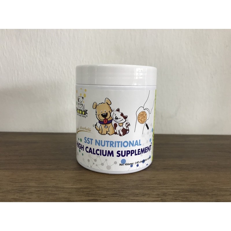 SST Nutritional High Calcium Supplement 140tablet/ Pet Supplement/ Pet ...