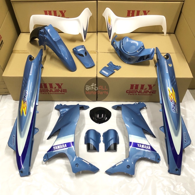 Y125 Y125Z Y125ZR 125Z BODY COVER SET COVERSET RED BLUE SILVER WITH ...