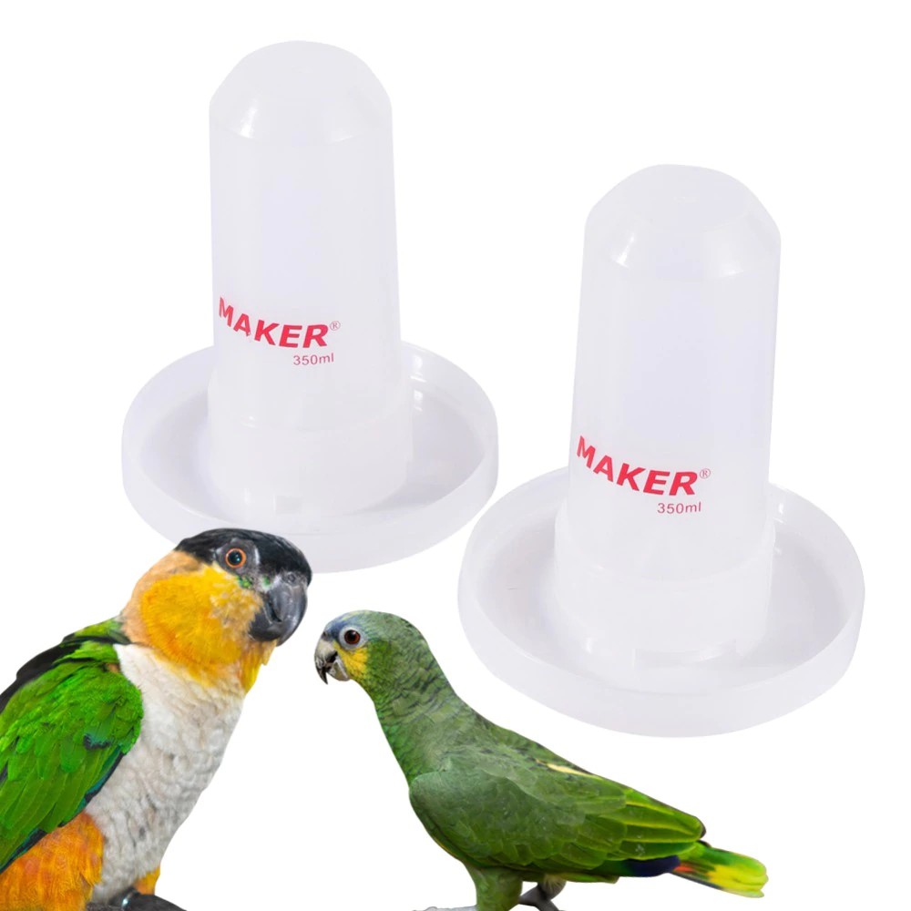 Bird Use Automatic Drinking Fountain feeder Plastic Drinking Water Tray ...