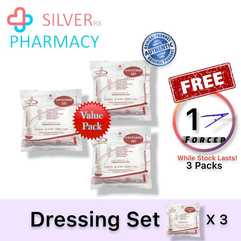 [Exp 02/2025] HARSH-med Dressing Set [With Dressing Forceps] | Shopee ...