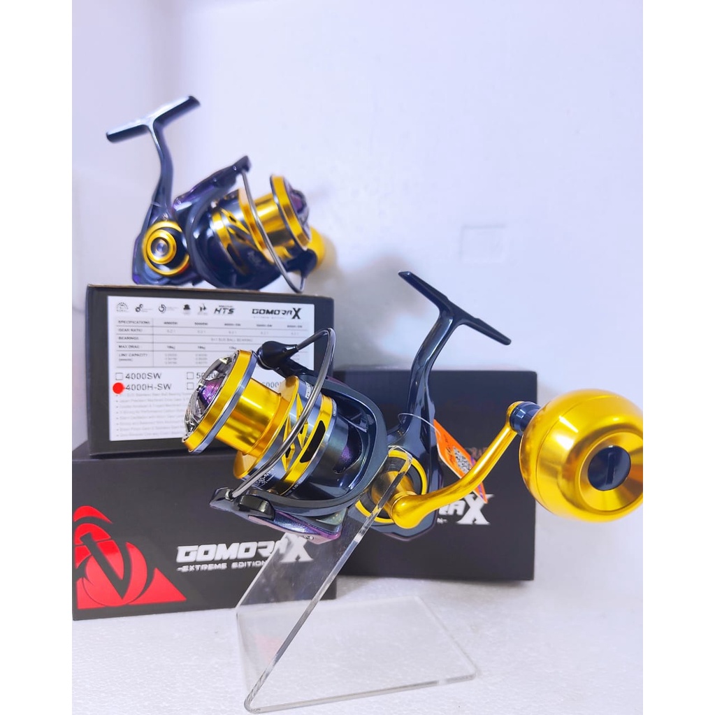 DEVIL CRAFT GOMORA-X SALT WATER SW (FREE SHIRT N BRAIDED LINE) 18KG+ METAL BODY REEL | Shopee ...