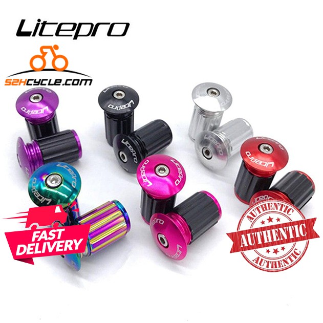 Penutup Hujung Pemegang Litepro Aloi 22Mm 24Mm Untuk Basikal Lipat Mtb ...