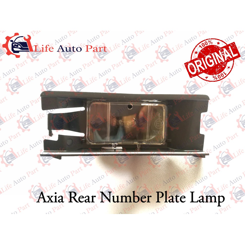 Original DELLOYED MYVI D20N 2018 Axia Ativa Rear Number Plate Lamp ...