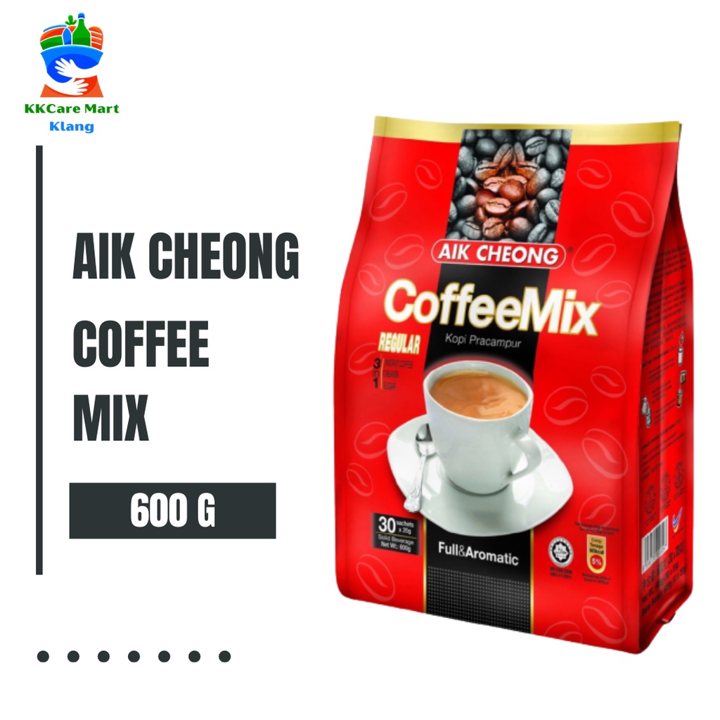 AIK CHEONG - Coffee Mix 3in1 600g ( 20g x 30 Sachets ) | Shopee Malaysia