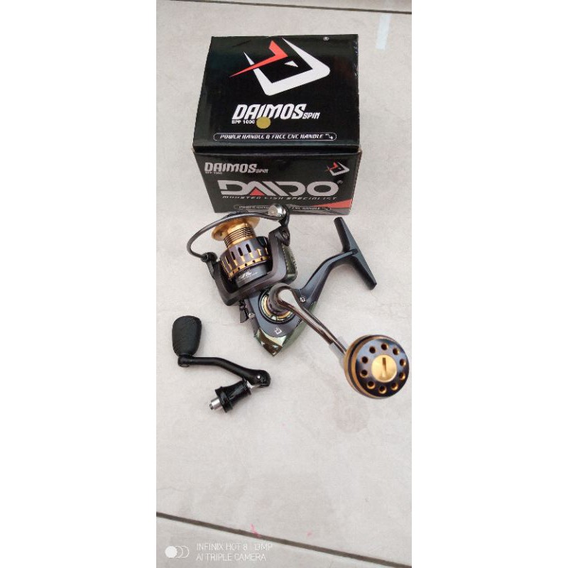 Reel Daido Daimos spin 1000 | Shopee Malaysia