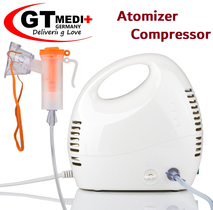 Medical Atomizer Compressor Nebulizer Asthma Inhalator Respirator ...