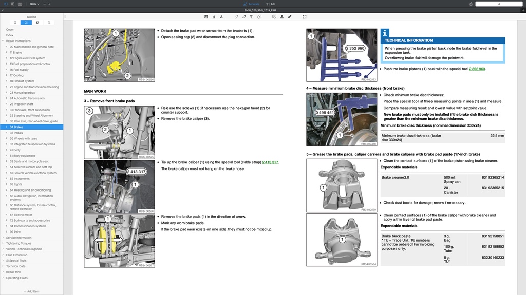 BMW 3 SERIES G20 320i / M340i (2019-2023) SERVICE WORKSHOP MANUAL | Shopee Malaysia