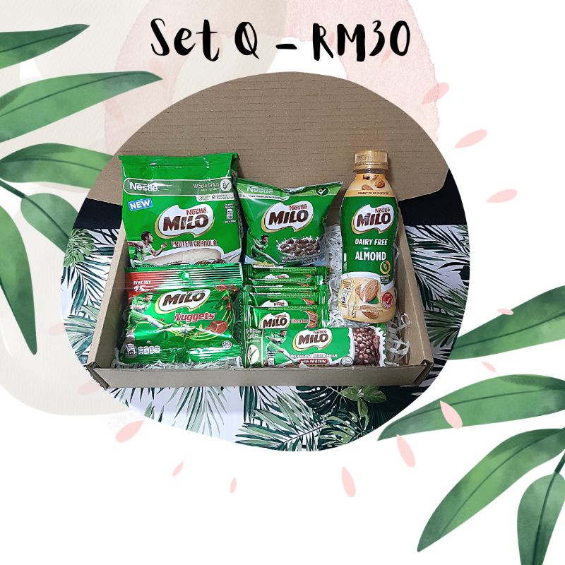 🔥 FREE STICKER GAMBAR 🔥 MILO Gift box Surprise box Chocolate Box ...
