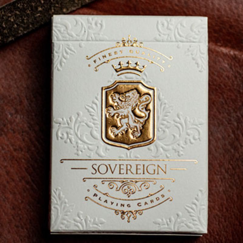 Sovereign (White) Exquisite Playing Cards | Shopee Malaysia