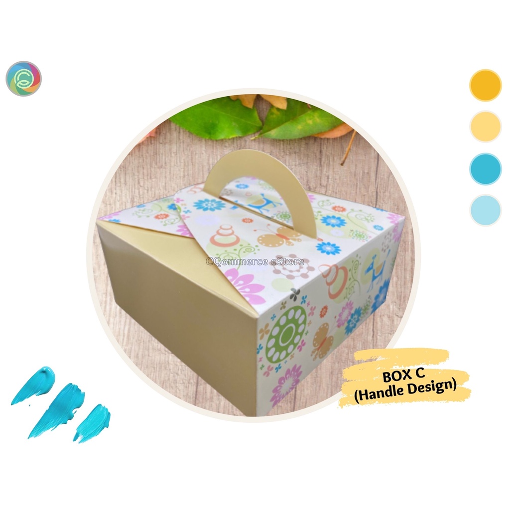 Cake Box Gift Box Packaging, ideal for kuih talam, cakes, cookies, gift ...