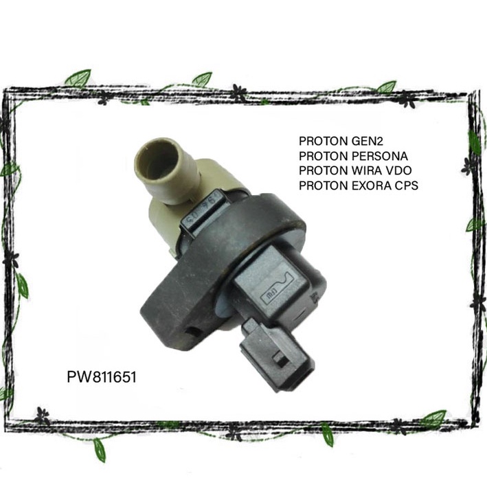 THERMO VALVE/PURGE VALVE & CANISTER VALVE PROTON WIRA VDO, GEN2 ...