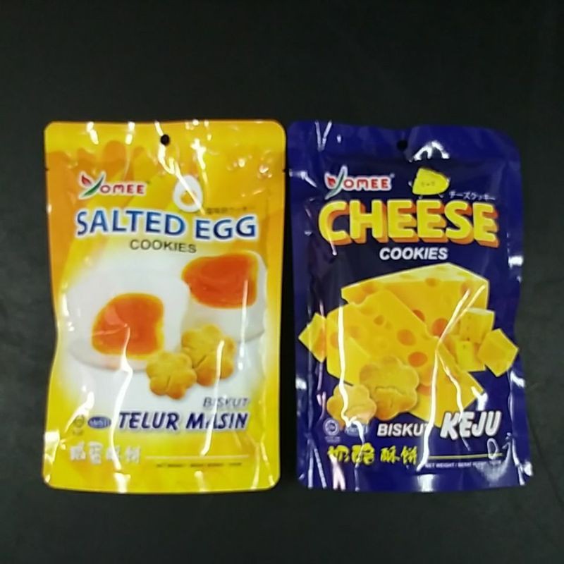 Yomee Salted Egg / Cheese Cookie 100g 鹹蛋黃與芝士酥餅 | Shopee Malaysia