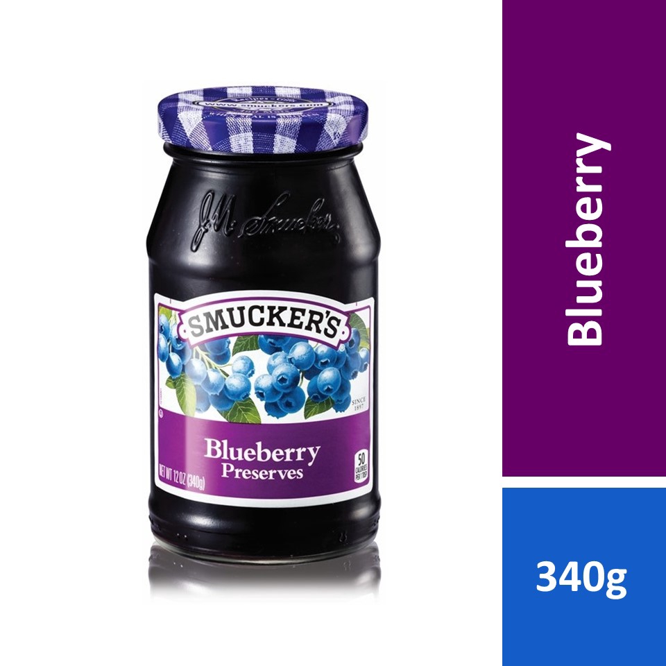 Smuckers Blueberry Preserves Jam 340g | Shopee Malaysia