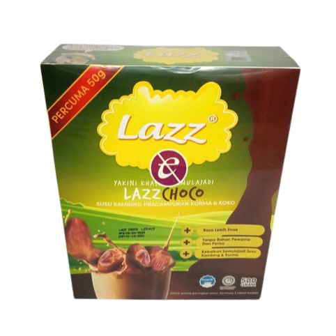 Lazz Premixed Goat Milk with Dates Chocolate | Susu Kambing dan Kurma ...
