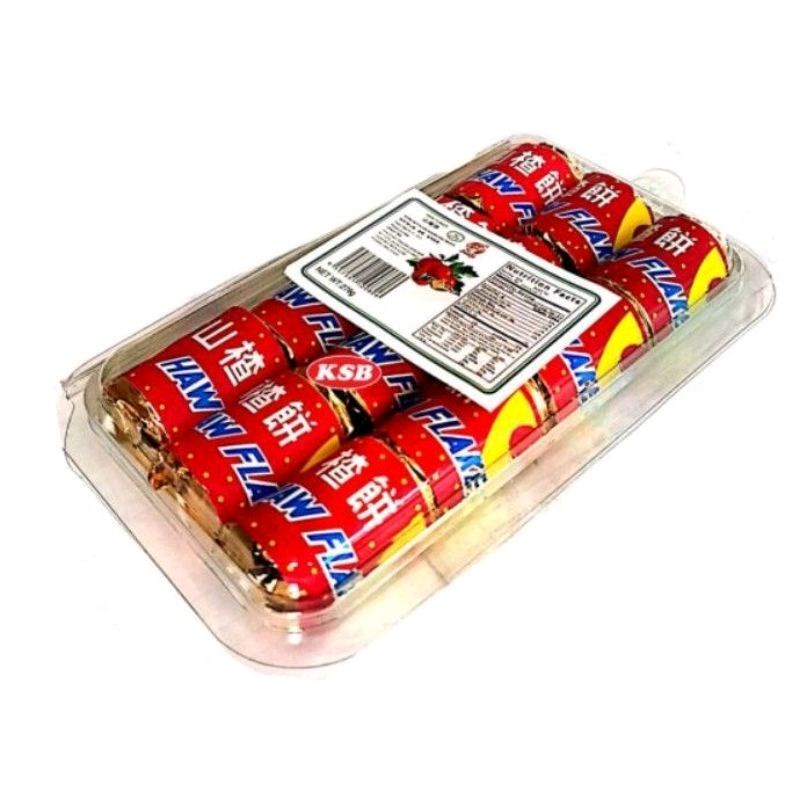 Jeeji Big Haw Flakes Tray 12pcs 山楂饼 276g | Shopee Malaysia