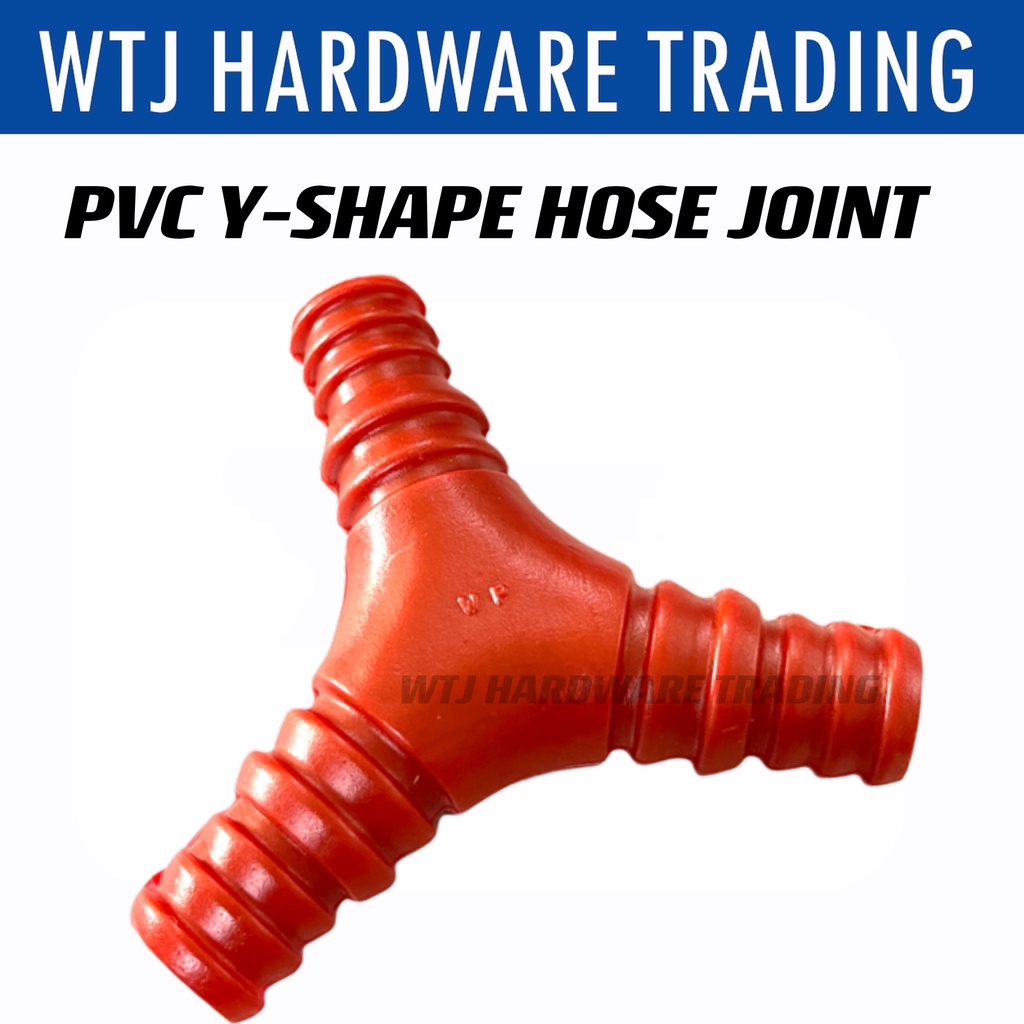 PVC Y Garden Hose Joint (3 WAY Y-SHAPE) Y type Hose Joint for garden ...
