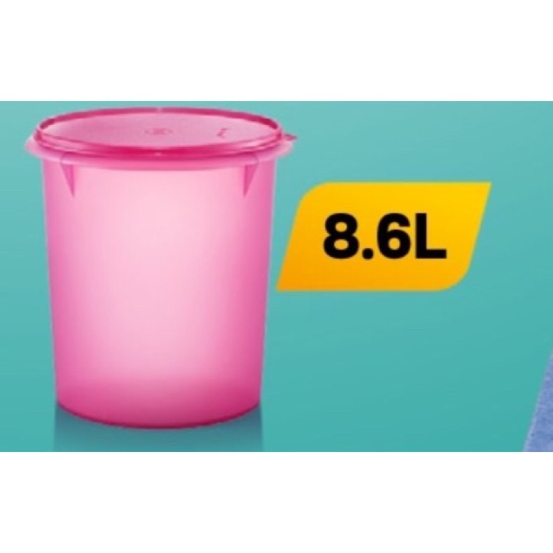 💥Ready Stock!💥Tupperware Giant Canister 8.6L (1 OR 2 units) | Shopee ...