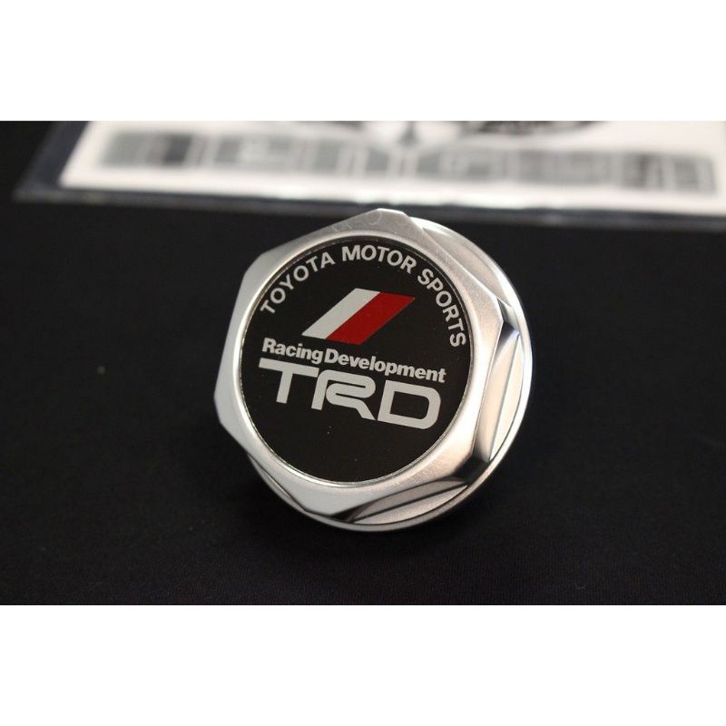 TRD Engine Oil Cap - Japan Silver Red Gold Blue [#READY STOCK][100% ...