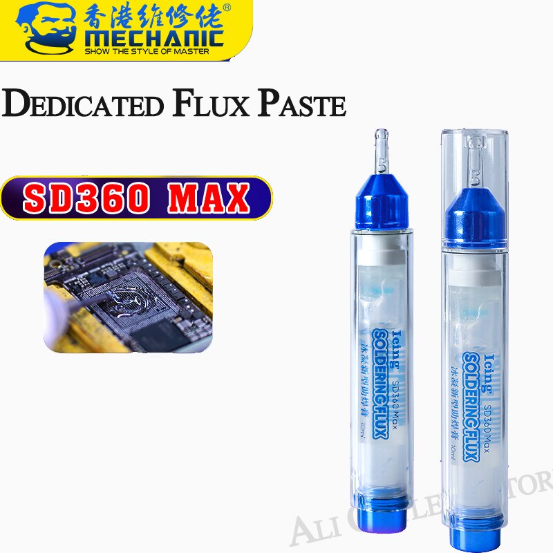 Paste 100% Original MECHANIC SD360 Transparent NEW Solder Paste Flux No-Clean Welding Advanced ...