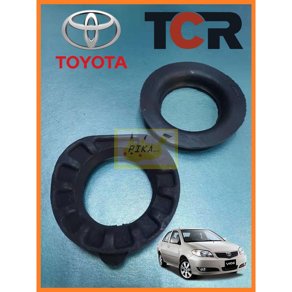 TOYOTA VIOS NCP42 REAR UPPER & LOWER COIL SPRING RUBBER STANDARD HEIGHT ...